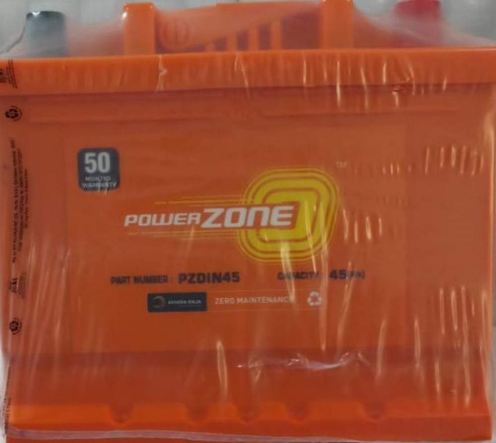 PowerZone PZDIN45 (45AH) Battery Price From Rs.4,200, Buy PowerZone ...