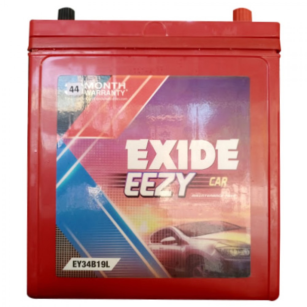 Exide EEZY 34B19L Battery Price From Rs.2,900, Buy Exide EEZY 34B19L ...