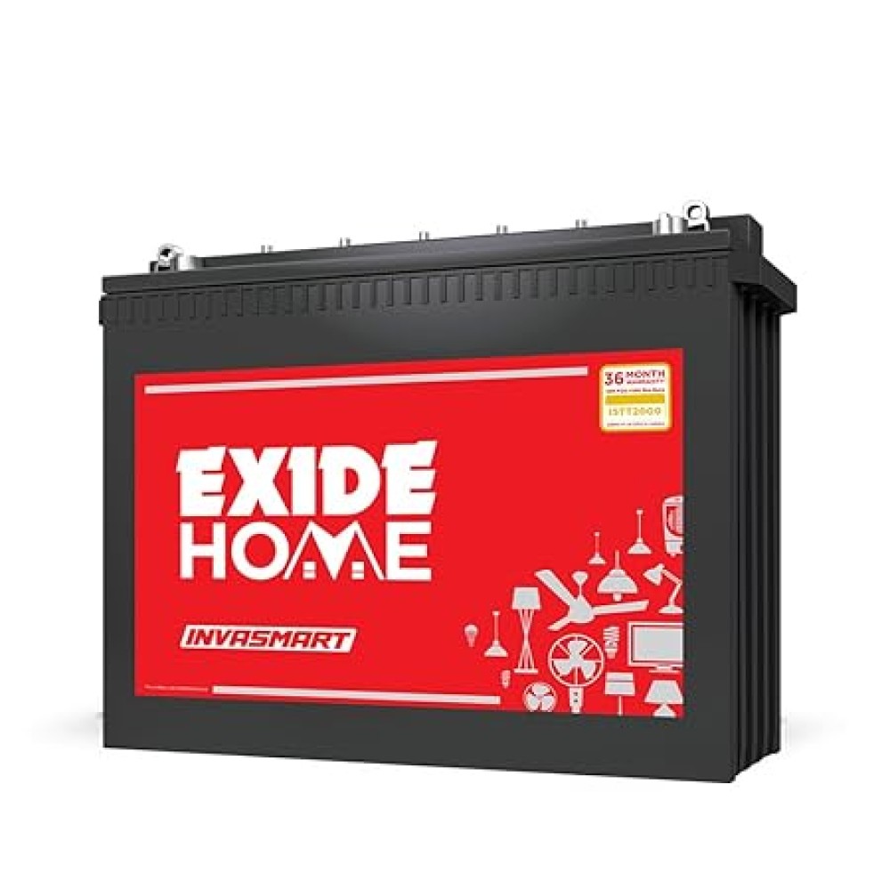 EXIDE INVASMART ISTT2000 200Ah Tall Tubular inverter battery | BatteryBoss
